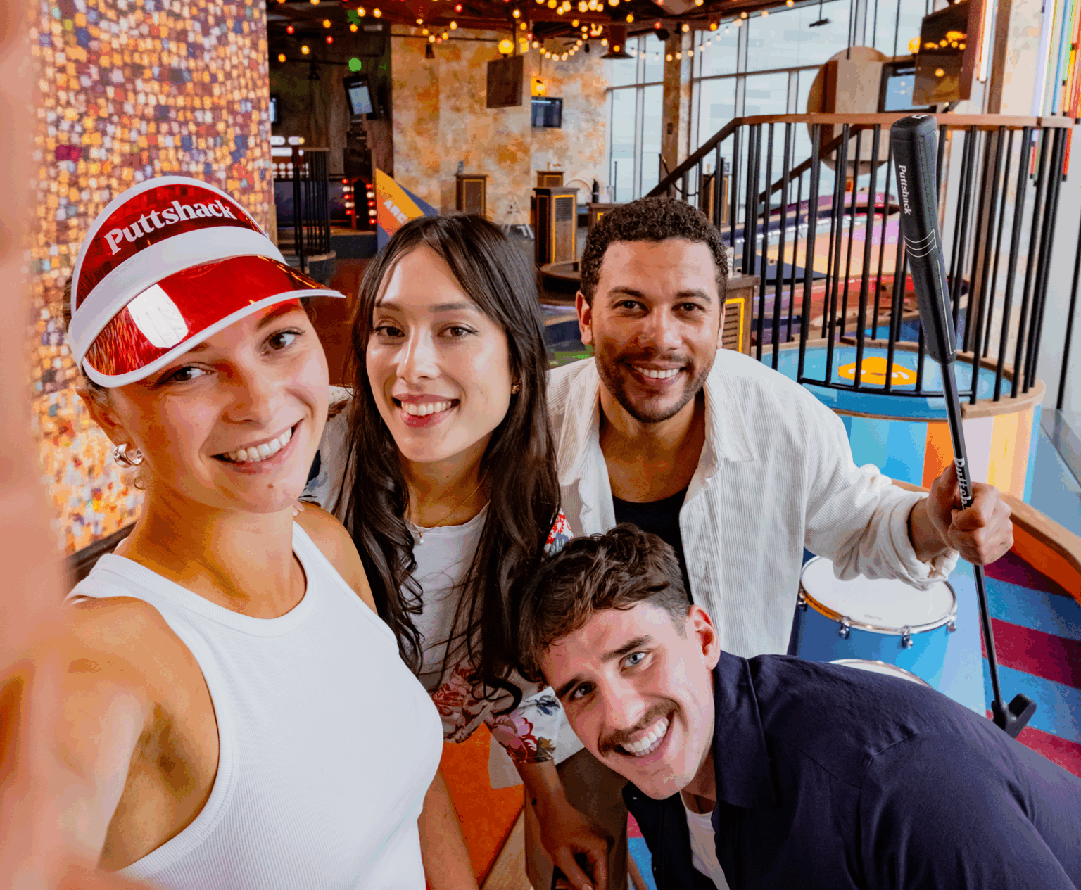 Puttshack White City| Best Mini Golf in London | Westfield Crazy golf